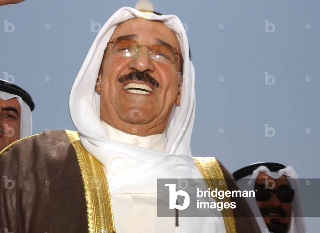Image of KUWAIT'S NEWLY APPOINTED PRIME MINISTER LEAVES KUWAIT ON ROUTE TO