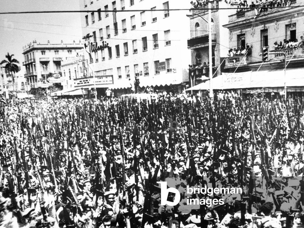 Image of Parade of thousands of armed militia demonstrate the enduring ...