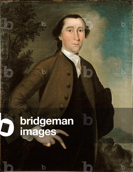 Image of John Haskins, 1759 (oil on canvas) (see also 228090) by Badger ...