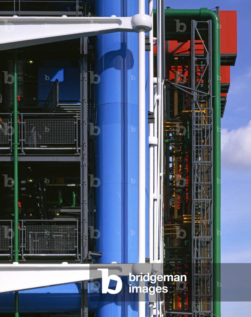 Image of Le Centre Georges Pompidou, Place Georges Pompidou, Paris ...