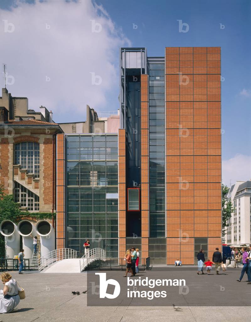 Image of Extension of IRCAM, place Igor Stravinsky, Paris 4th ...