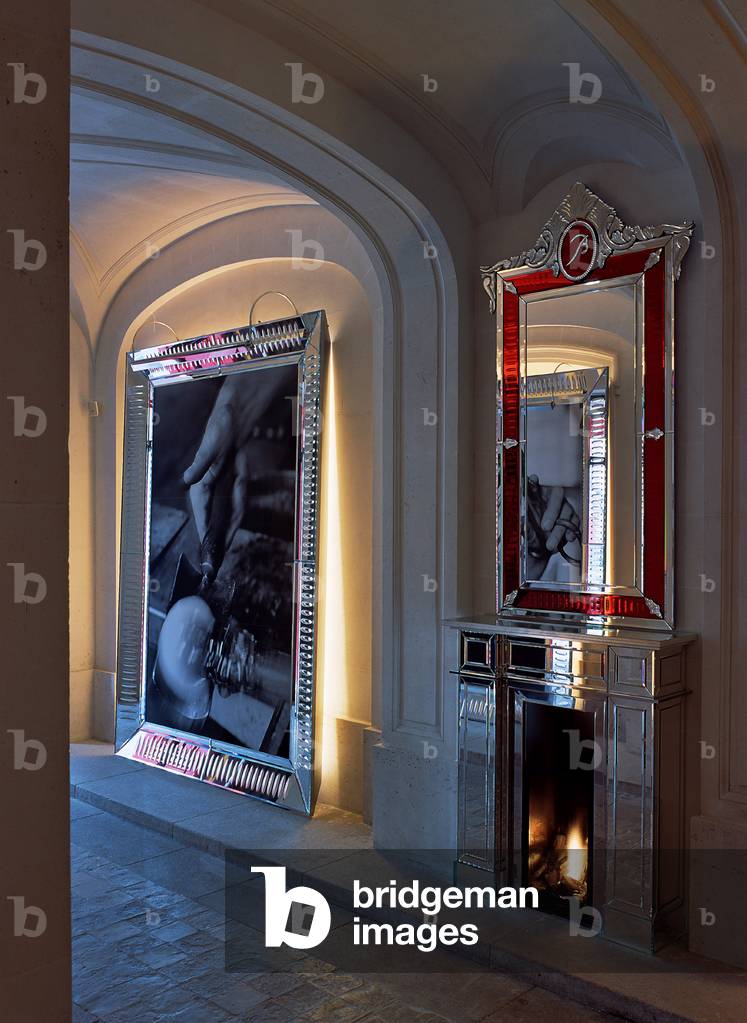 Entrée de la Maison Baccarat, 11 place des États-Unis, Paris 16, France ...