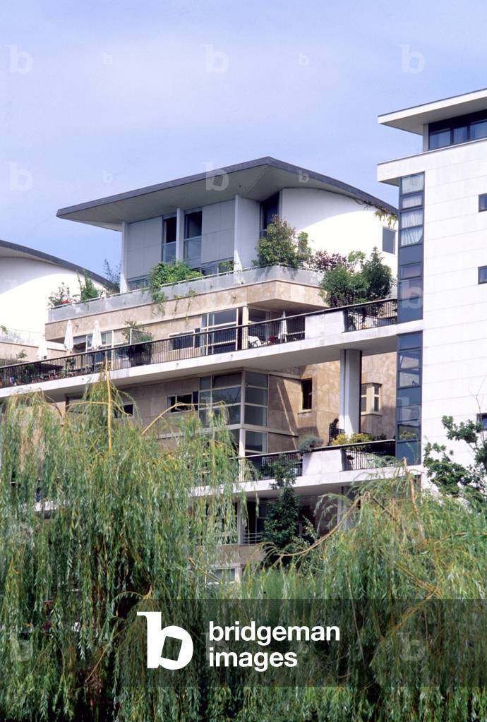 Image of Le Parc de Bercy, Paris 75012. Architect: Bernard Huet with