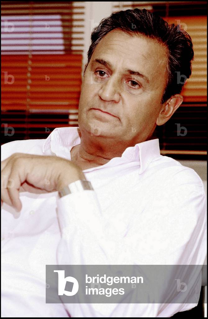 Image of Portrait of comedian Roger Hanin, circa 1984 Photography