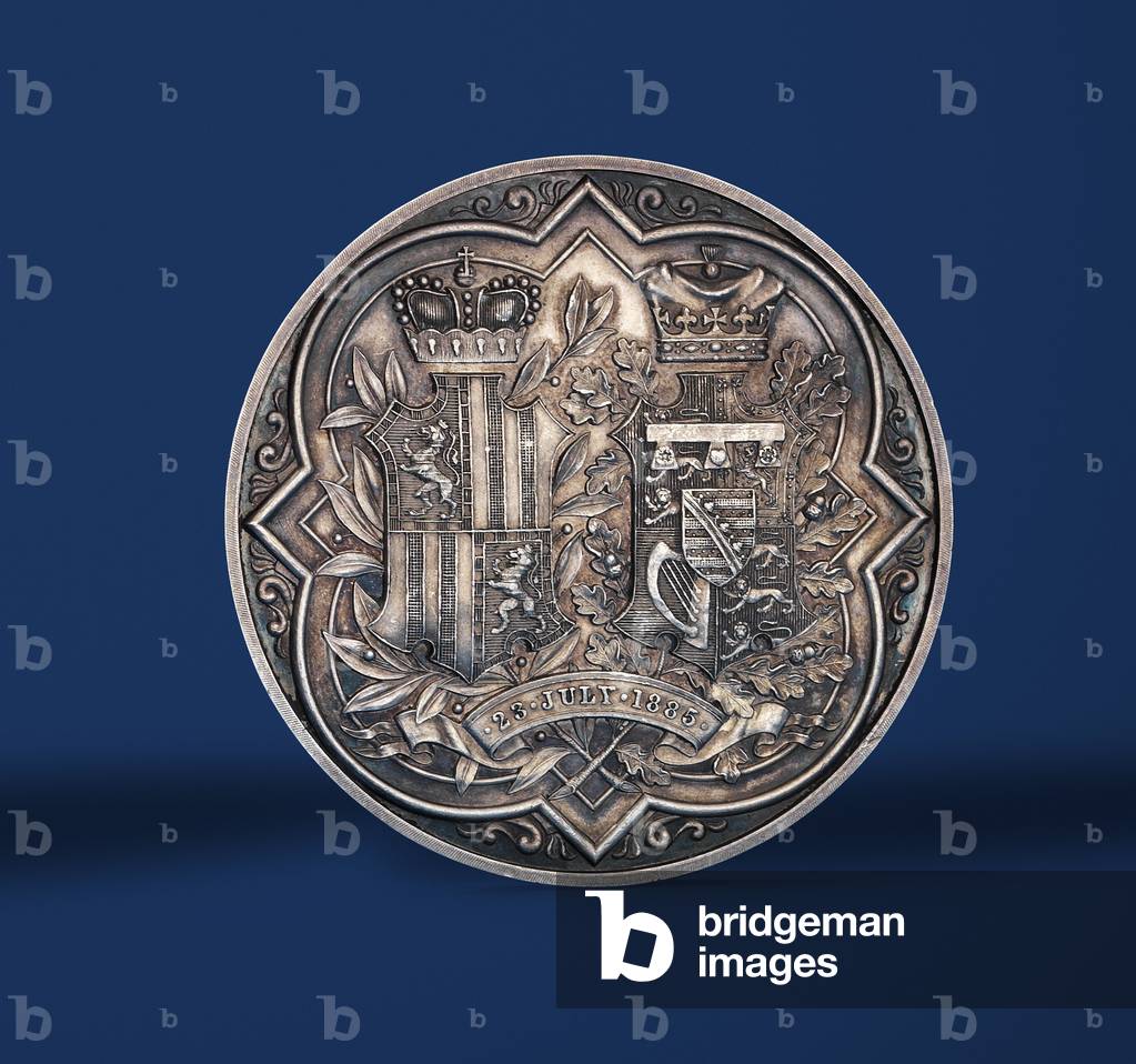 Image of Medal commemorating the marriage of Princess Beatrice and ...