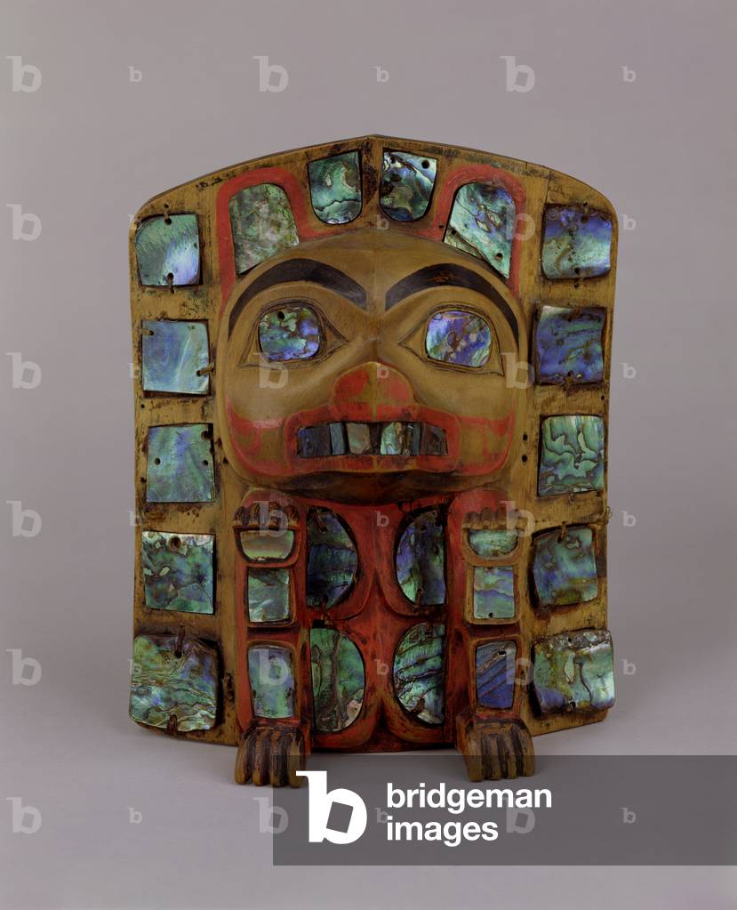 Image of Headdress frontlet, Northwest Coast, possibly Kaigani Haida ...