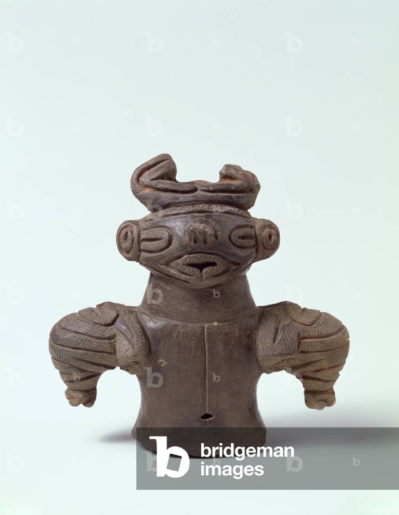 Image of Fragment of a Dogu Figurine, Final Jomon Period, c.1000-400BC ...