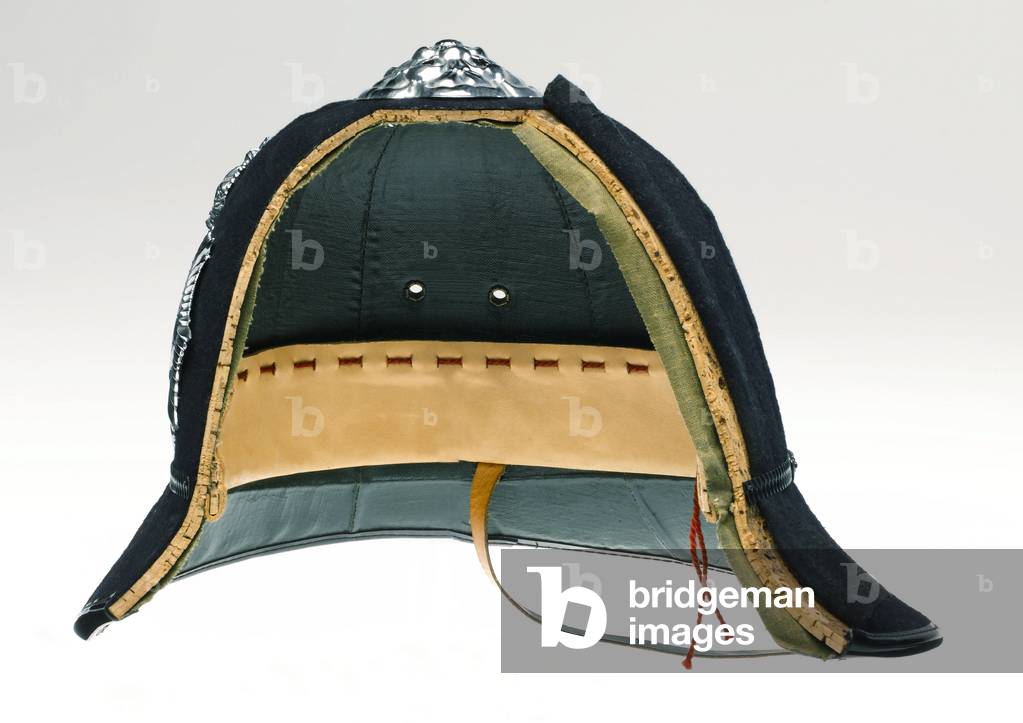 Image of Metropolitan police helmet, MkV, c 1980