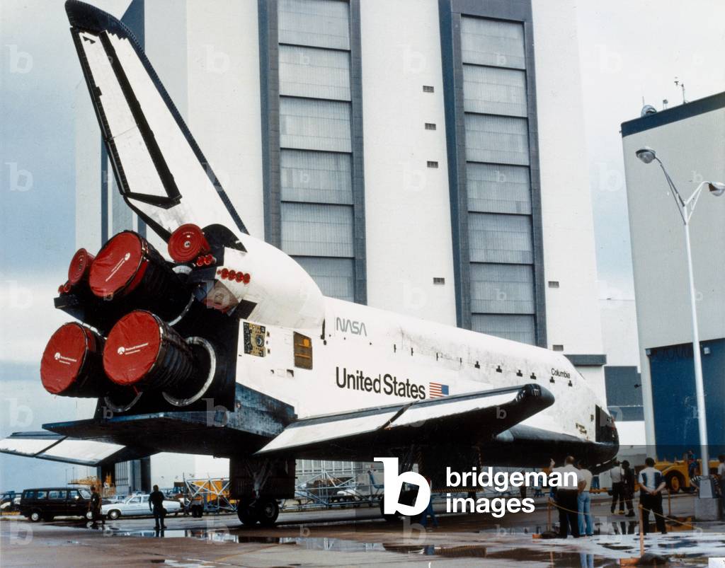 Image of Manned Space Flight, USA, Shuttle Space Shuttle Columbia on Earth,