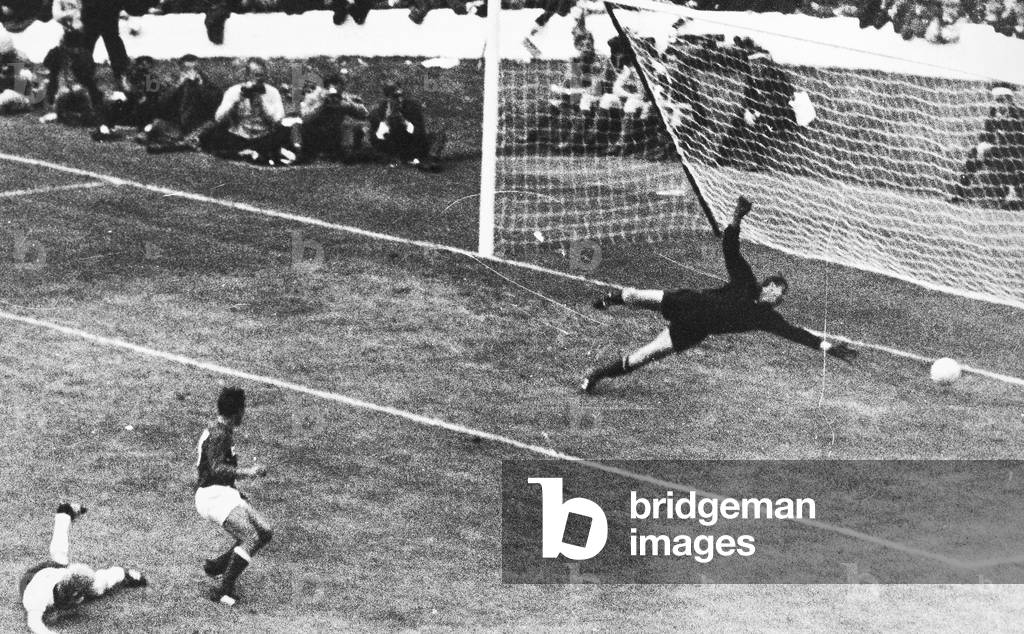 Image of Germanys first goal, World Cup, July 1966