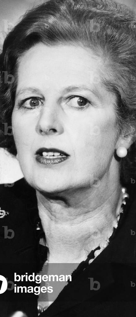 Image of Margaret Thatcher, British politician, c 1980s