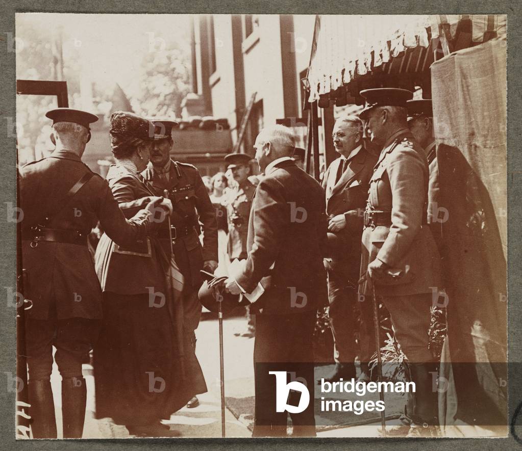 Image of Their Majesties Visit to an Army Clothing Factory', First World