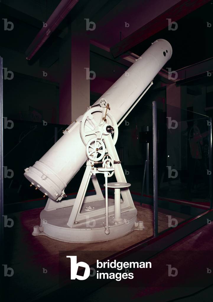 Image of Nasmyth's 20 inch reflecting telescope, 1850-52