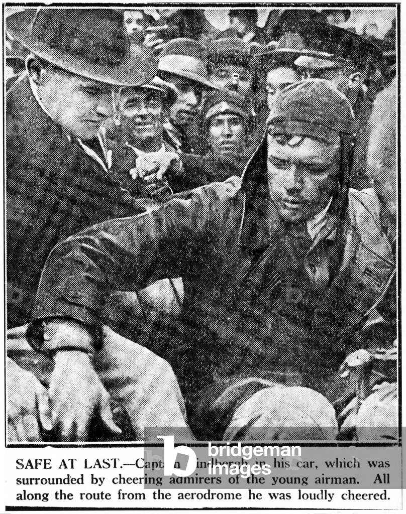 Image of Charles Augustus Lindbergh, American pilot, c 1920s