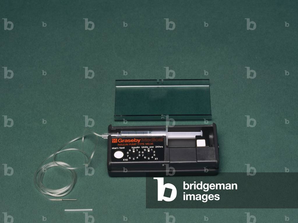 Image of Diabetes Portable insulin infusion pump, 1980s