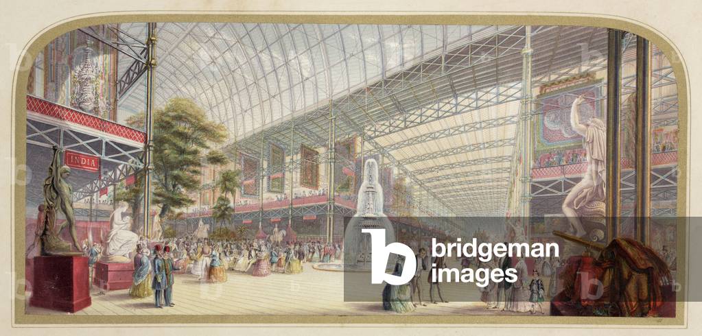 Image of Great Exhibition 1851 'Interior of the Great Exhibition' , 1851