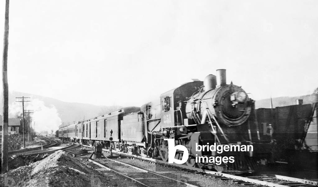 Image of United States : The Arcade and Altica Rail Road Train