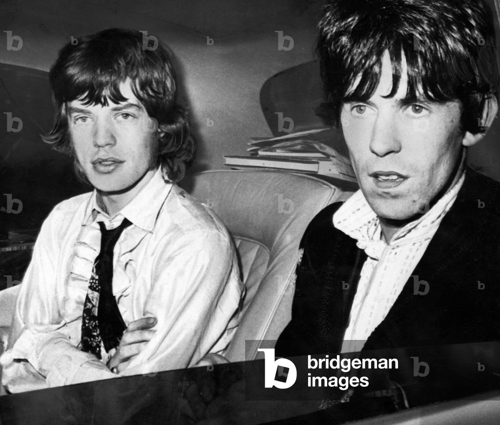 Image of Mick Jagger (born 1943) and Keith Richards (born 1943)