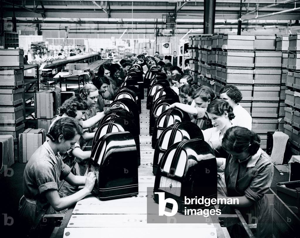 Image of Workers at Perivale Philco radio factory, London, 31 August 1936