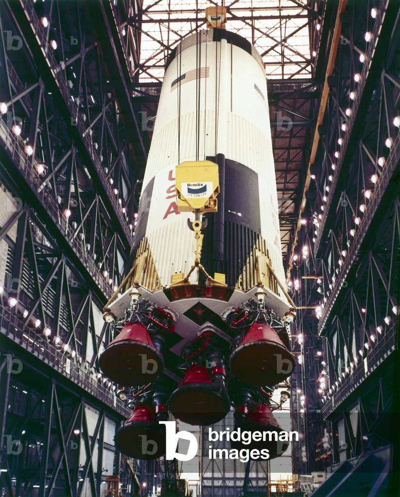 Image of Manned Space Flight, USA, Apollo 10 First stage of the