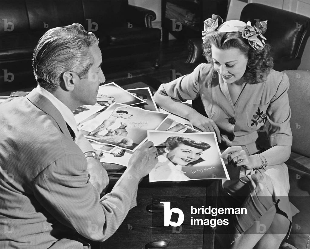 Image of Hollywood, California: c. 1948 Hollywood glamour photographer ...