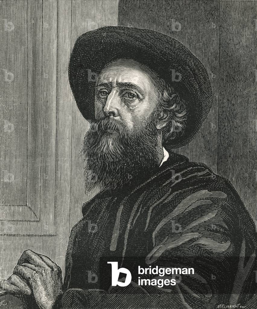 Image of George Frederic Watts, 1817 - 1904. Peintre et sculpteur victorien
