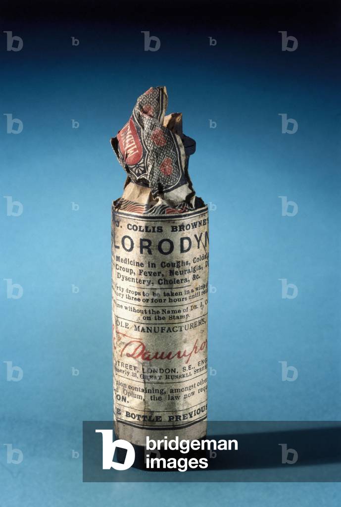 Image of Medicines Bottle of Dr J Collis Browne's chlorodyne drops ...
