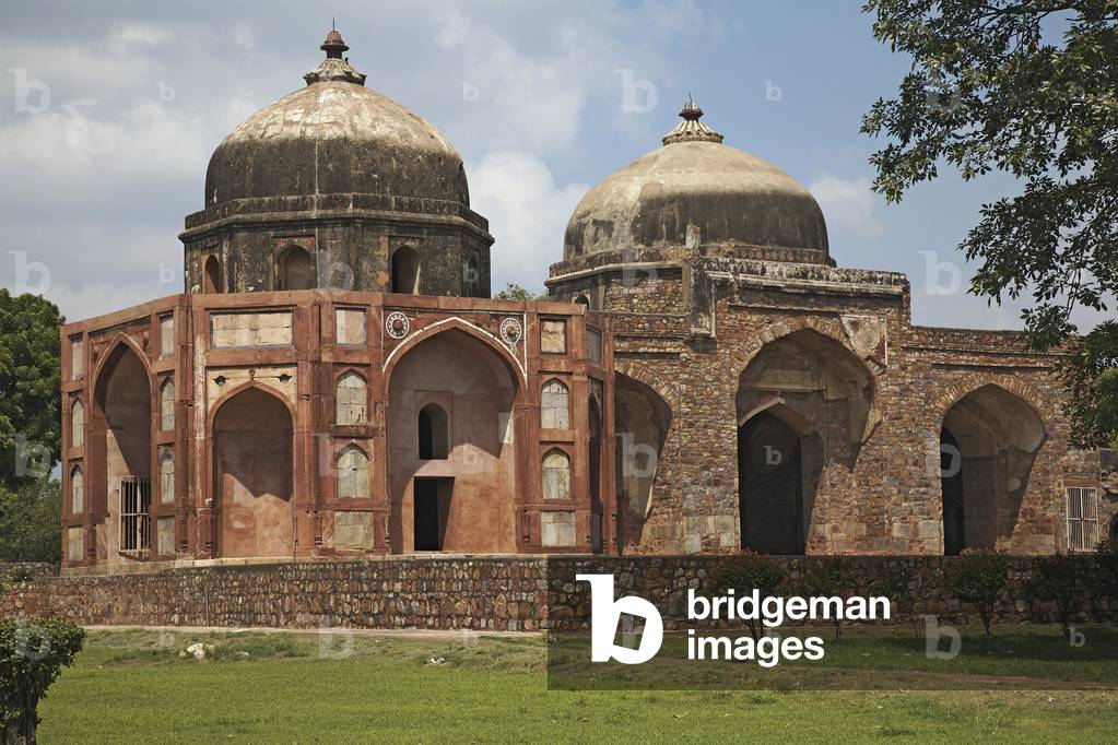 Image of India, Delhi, Afsarwala Tomb, adjoining the Afsarwala Mosque ...