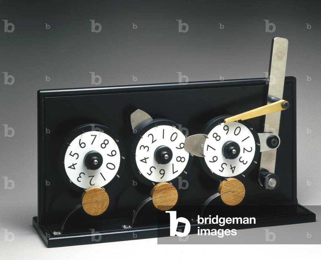 Image of Calculating Machines, 21st Century Mechanical counter ...