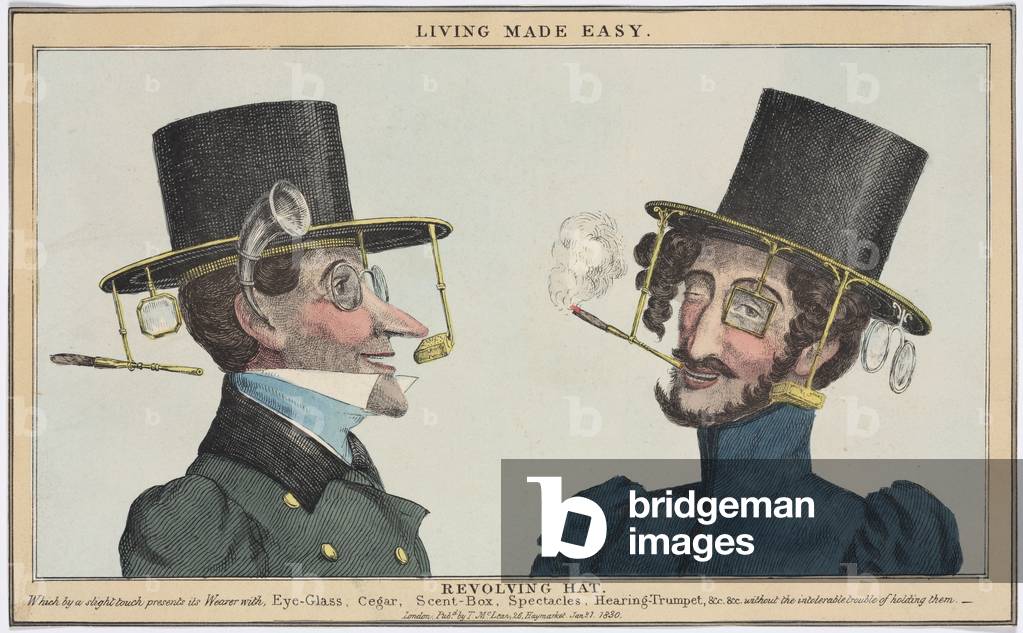 Image of 'Living Made Easy: Revolving Hat', 1830