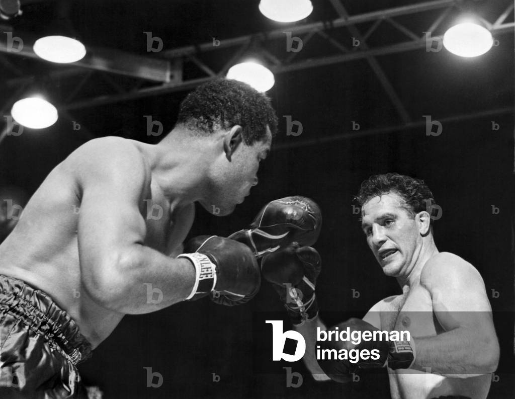 Image of New York, New York: June 19, 1946. Heavyweight champion Joe Louis