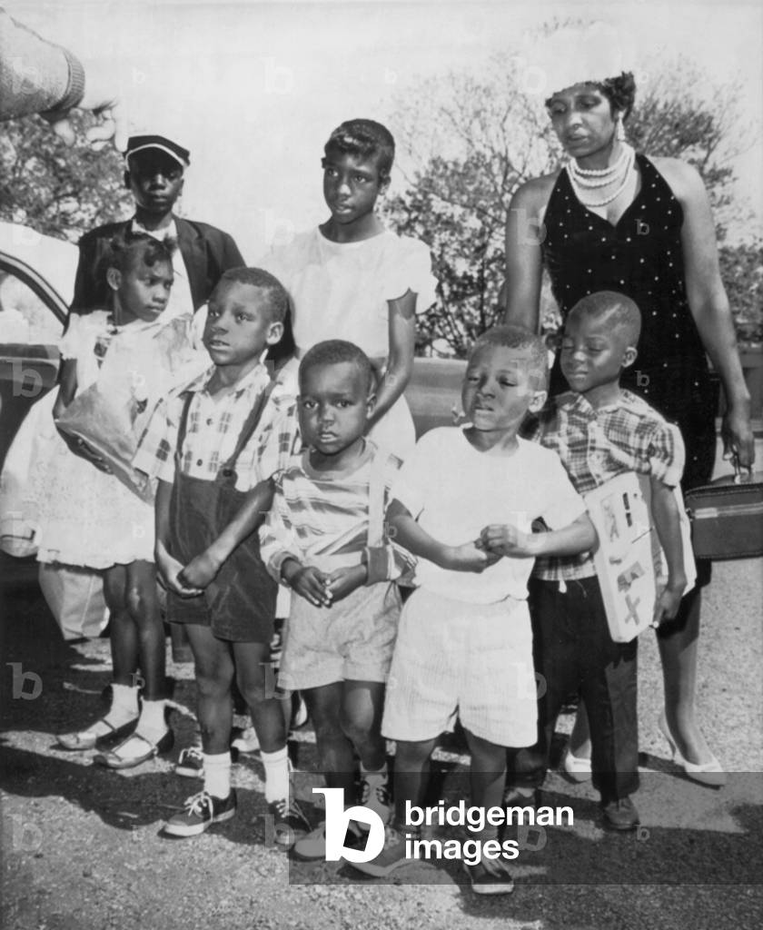 Image of Reverse Freedom Riders, Hyannis, Massachusetts, 1962 (b/w photo)