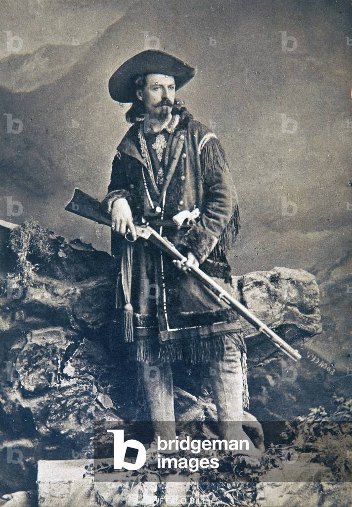 Image of Buffalo Bill Cody: Early 1880S : ""Buffalo Bill"" Cody: Cabinet