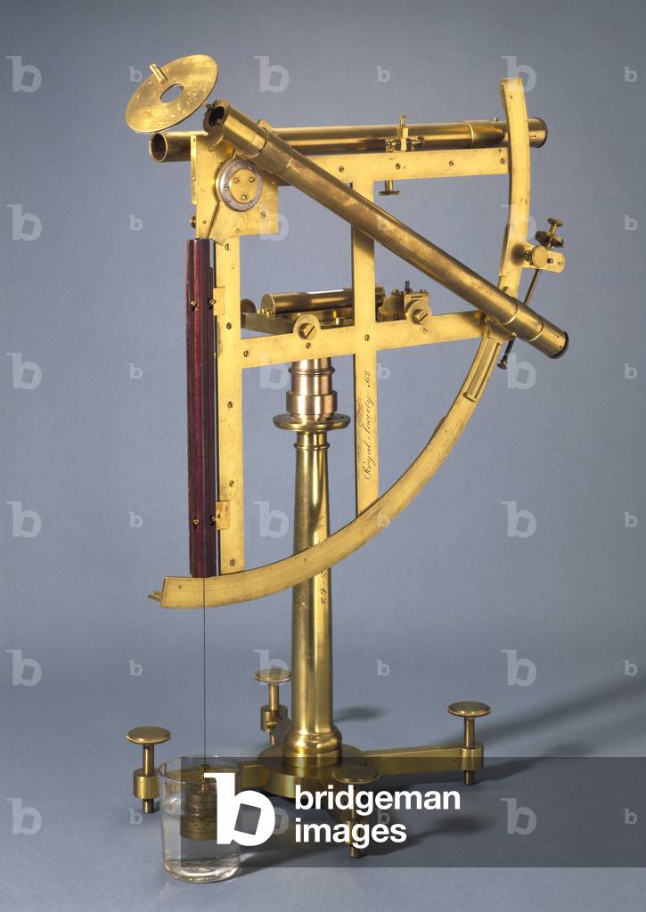 Image of Twelve inch portable astronomical quadrant, 1760-1769