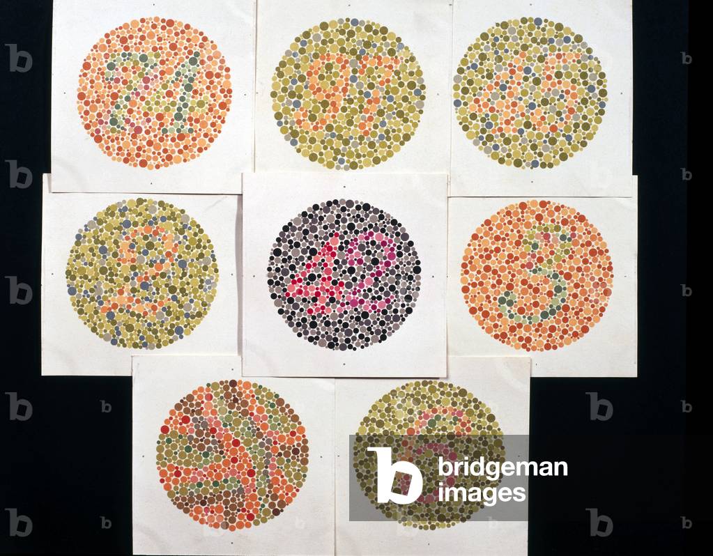 Image of Equipment, Diagnostic Set of Ishihara Charts for testing ...