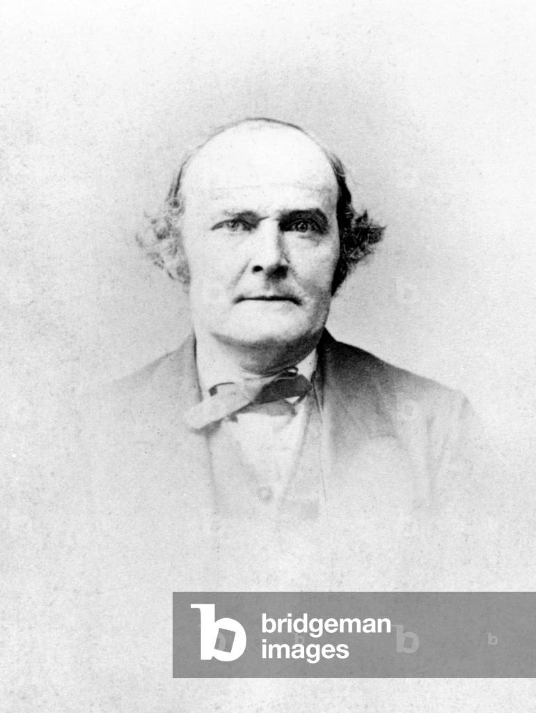 Image of Sir Arthur Cayley, English mathematician, mid-19th century