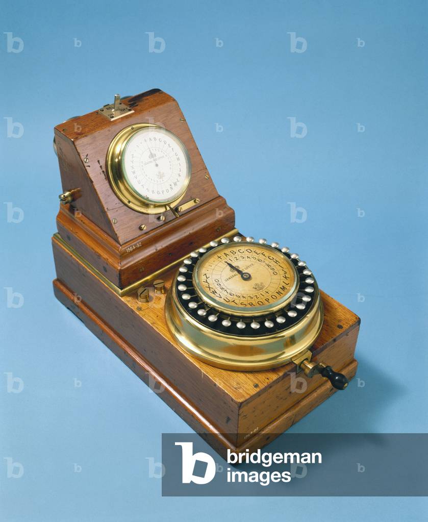 Image of Telegraphy, Cooke & Wheatstone WheatstoneÕs portable ABC ...