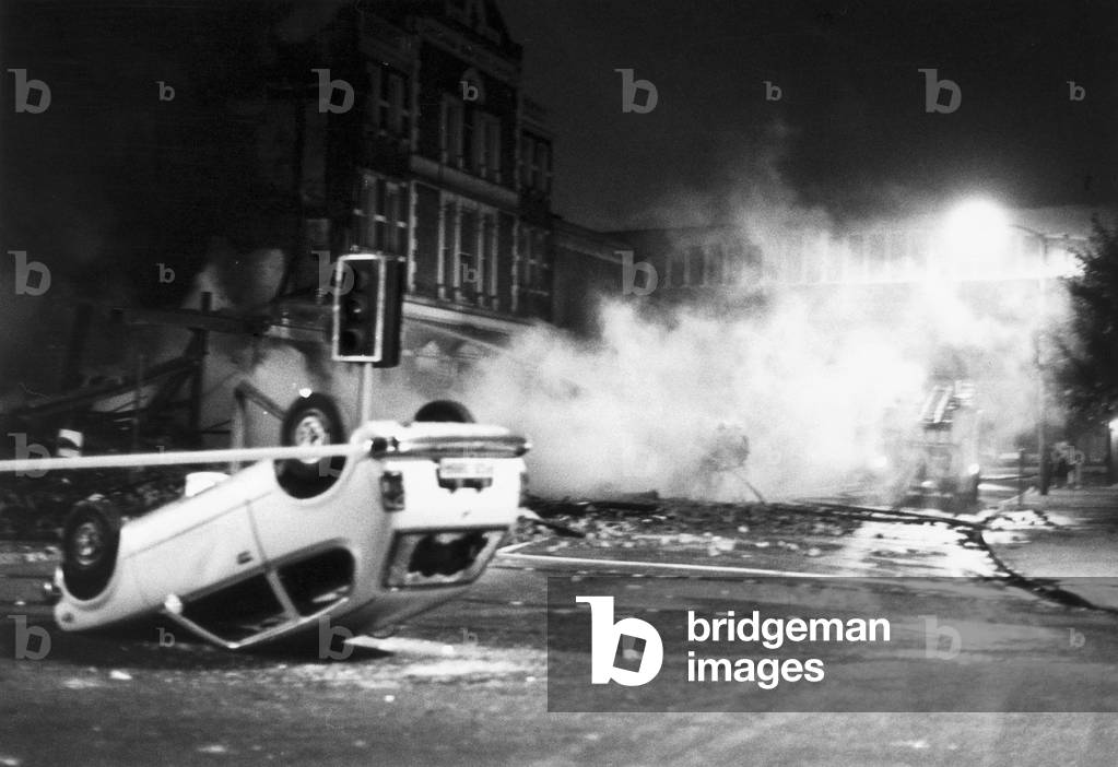 Brixton riots, London, September 1985 by