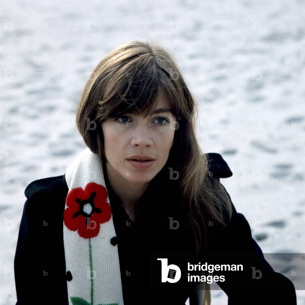 Image of French singer Francoise Hardy, Germany 1970s.