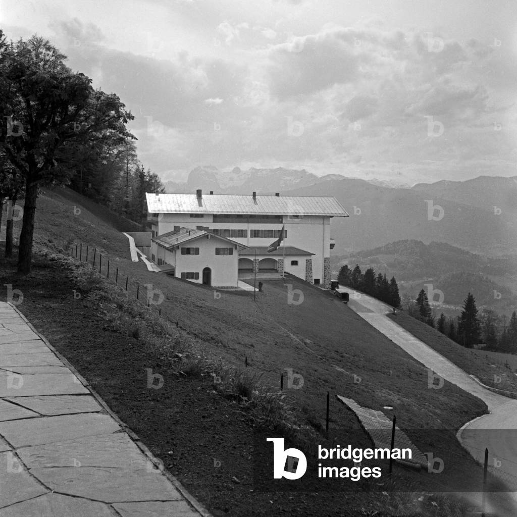 Image of The Berghof, Adolf Hitler's residence at Obersalzberg near ...