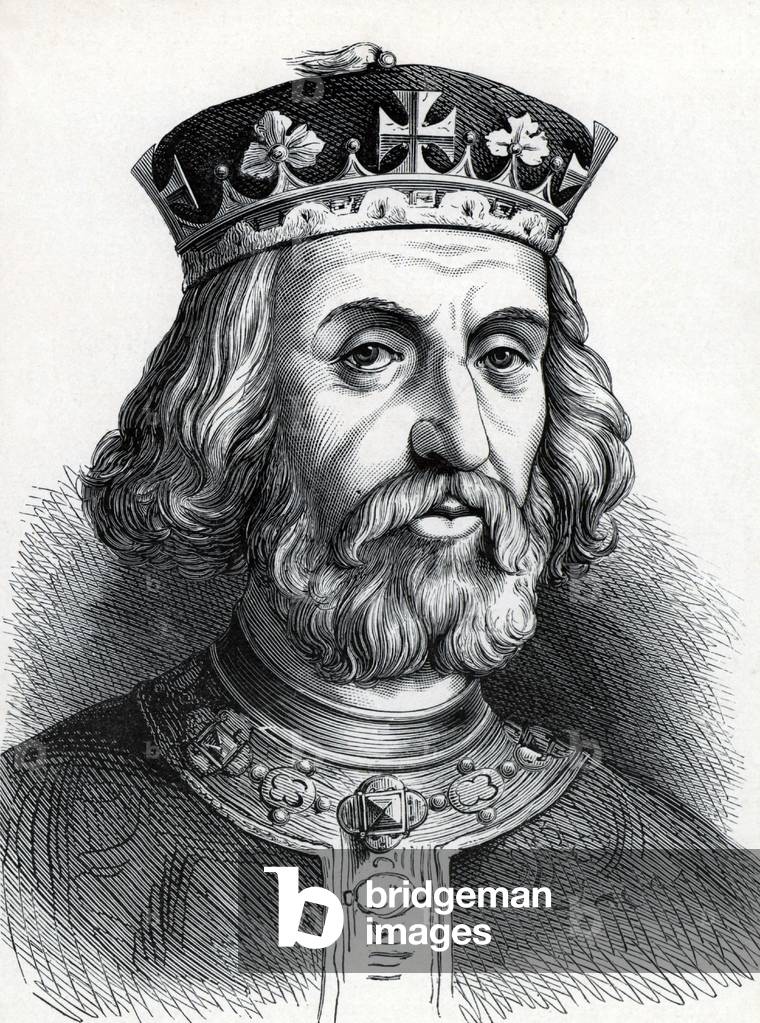 Image of ""Henry III (1207-72) king of England from 1216, c.1900 ...