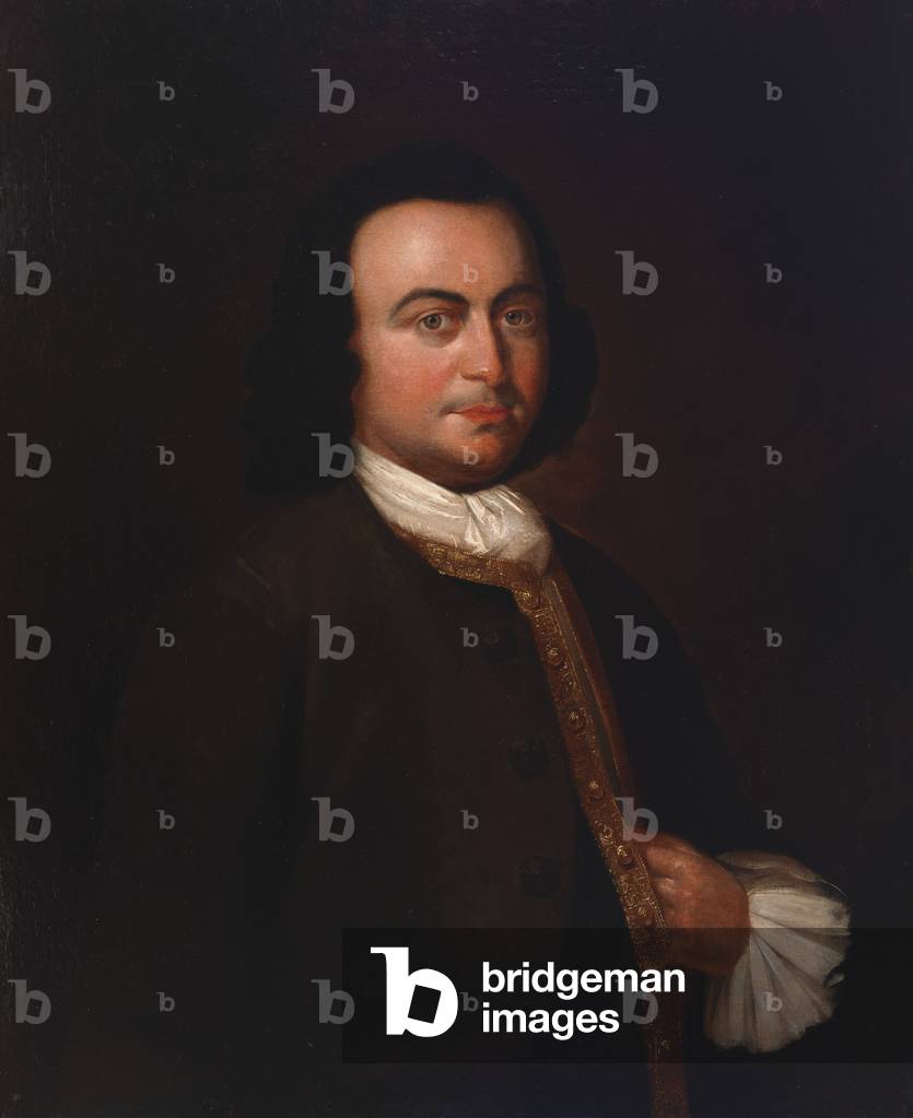 Image of Portrait of George Mason (oil on canvas) by Guillaume, Louis ...