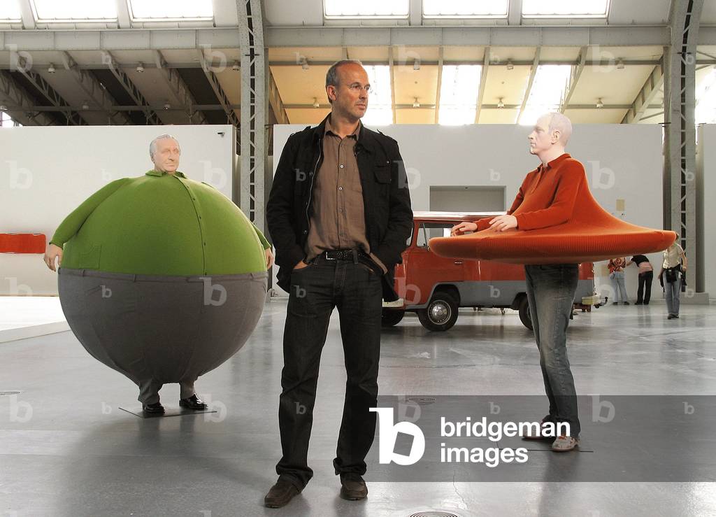 Image of Erwin Wurm at the exhibition 'Erwin Wurm: Retrospective', 2007 ...