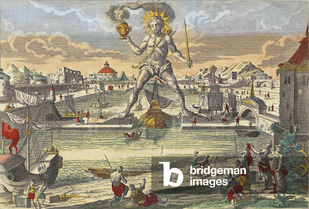 Image of Colossus of Rhodes - “” The Colossus of Rhodes”” (Colosso by ...