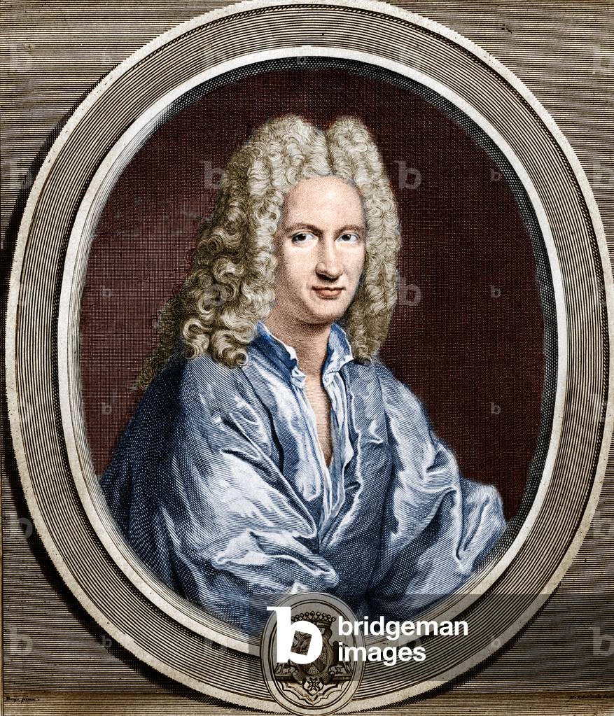 Image of Andre Campra, French composer. by Unknown Artist