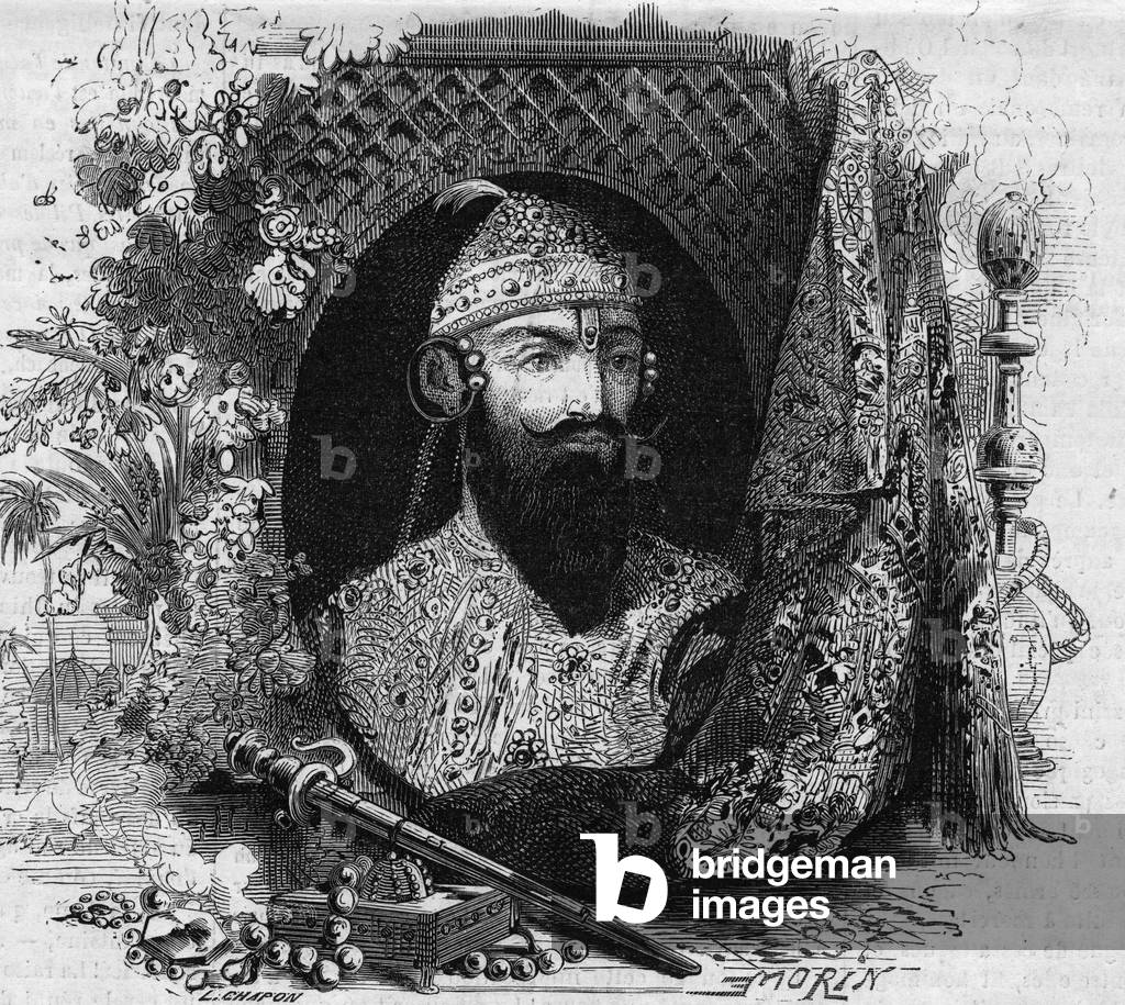 Image of Portrait of Nana Saheb (Nana Sahib) (by her real name by ...
