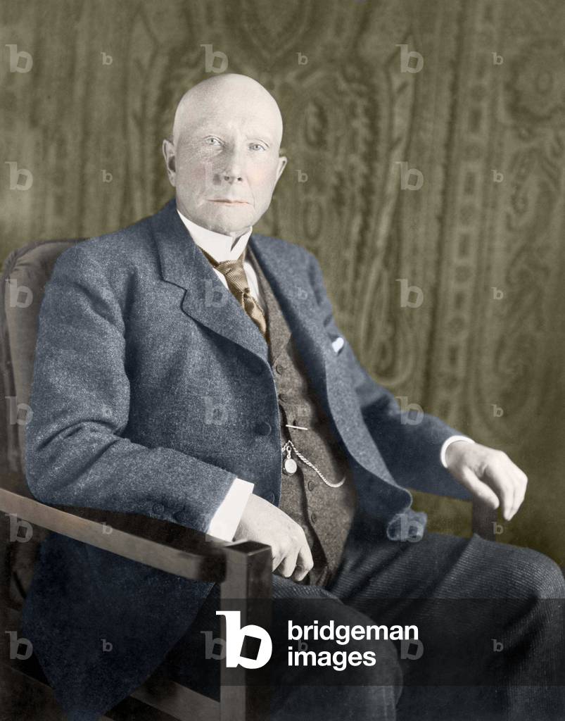 Image of Portrait of John Davison Rockefeller (1839-1937), American ...
