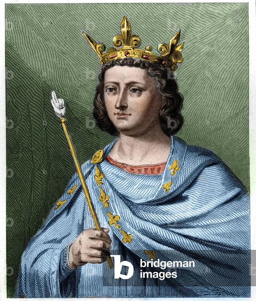 Image of Portrait of Louis X le Hutin (1289 - 1316), King by French ...