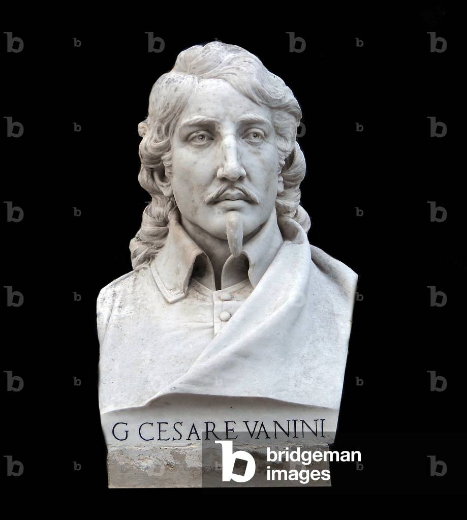 Image of Bust of Giulio Cesare (Lucilio) Vanini (1585-1619) Italian ...