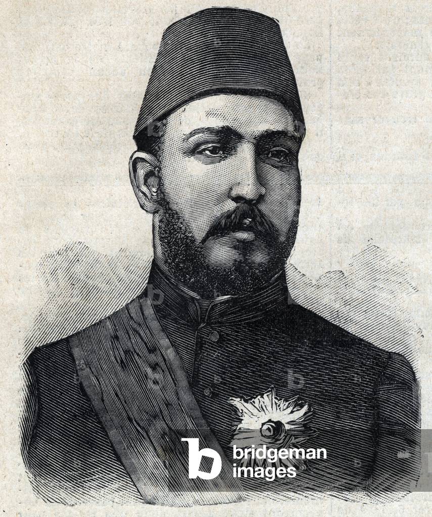 Image of Portrait of Muhammad Tawfiq (or Mohammed Tawfik, 1852-1892 ...